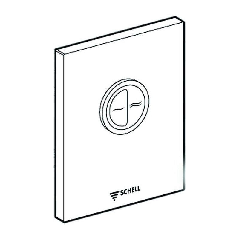 SCHELL Plaque de commande WC EDITION ECO