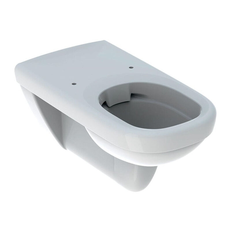 Cuvette WC suspendu Geberit Renova Comfort Square, rallongée, Rimfree ...