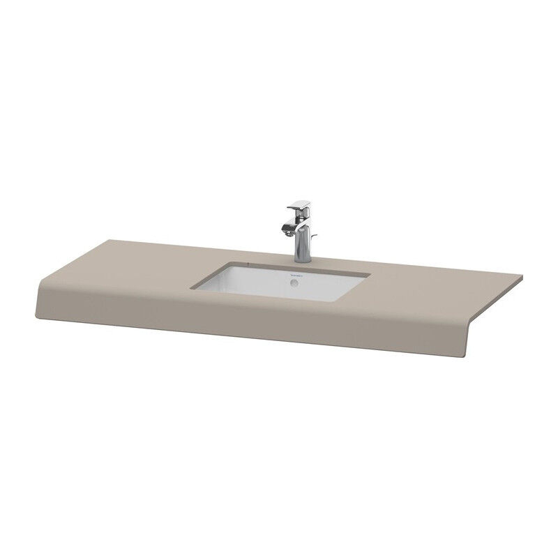 Console Duravit DURASTYLE 550x800x100mm basalt mat/basalt mat