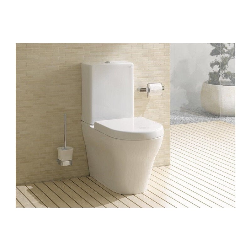 WC au sol MH profond, sans bride blanc, sortie horizontale TOTO