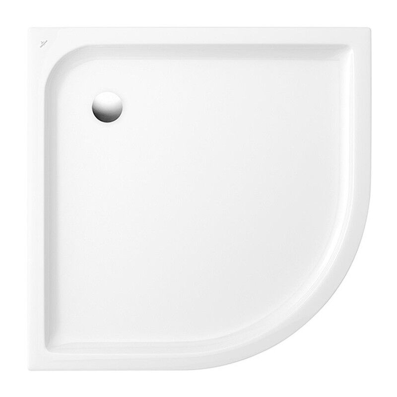 O.novo Plus, Receveurs de douche, 900 x 900 x 60 mm, Longueur du côté: 900 mm, Quart-de-rond, en ...