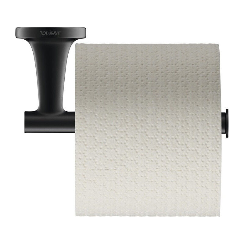 Support de rouleau de papier Starck T noir mat