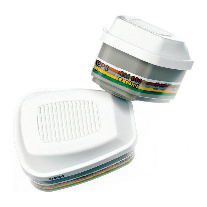 Filtre à gaz et combiné 6099 A2 B2 E2 K2 Hg P3R + formaldéhyde EN 14387 ...