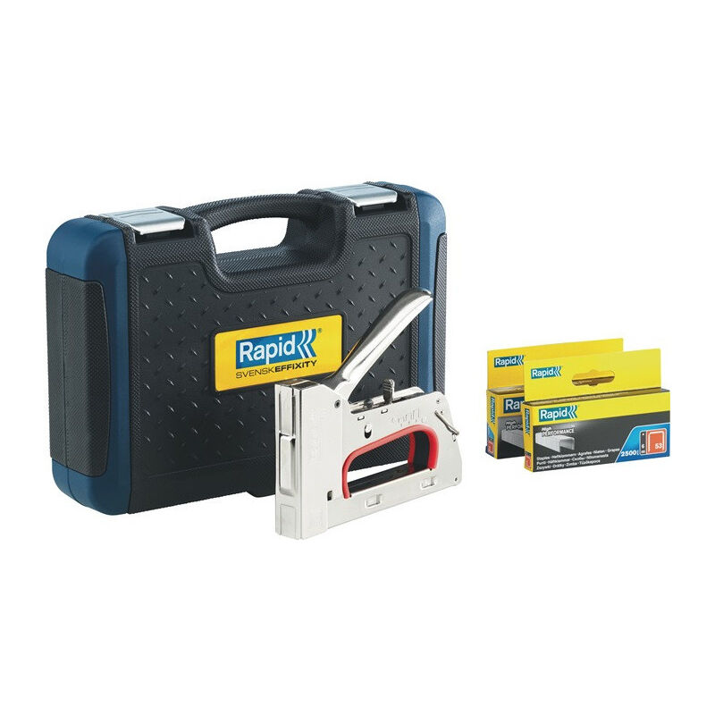 Jeu d'agrafeuse manuelle R353 acier RAPID