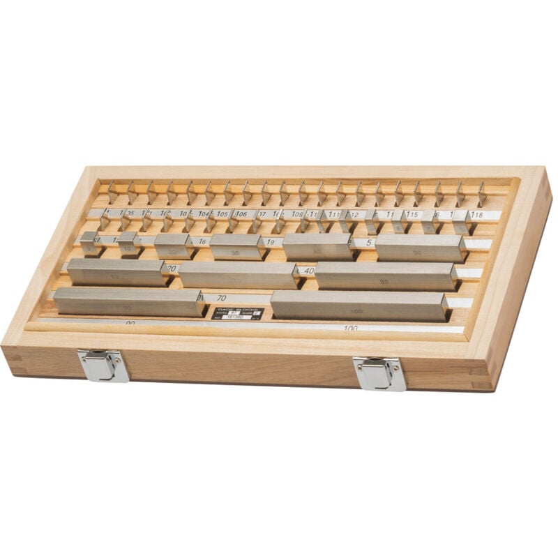 Jeu de cale étalons parallèle acier 47- Unités Gen.0 FORTIS