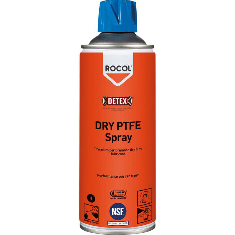 ROCOL PTFE-Spray 400ML Dry PTFE Spray (Par 12)