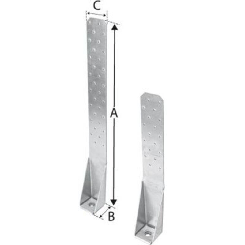 Ancrage pour montant d'ossature HTT22 SST (Par 10)