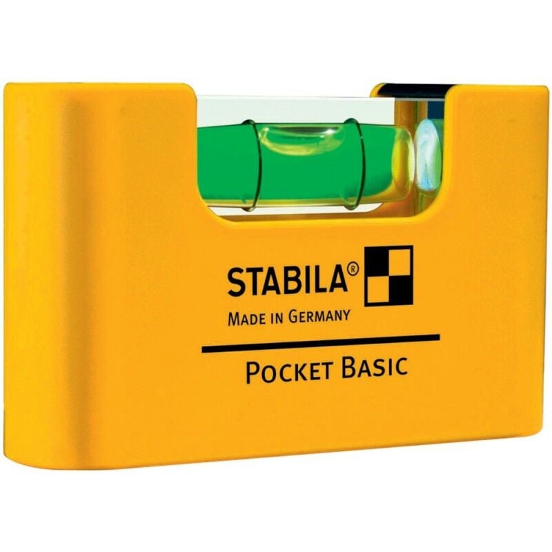 Mini-Niveau de poche 7cm Basic Stabila