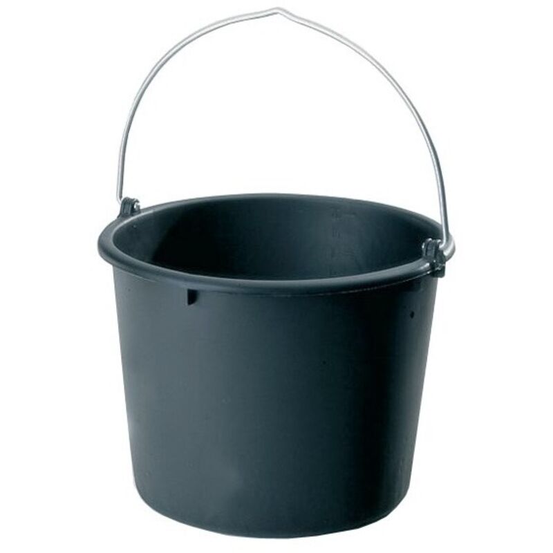 Sceau Polyethylen- noir10 l