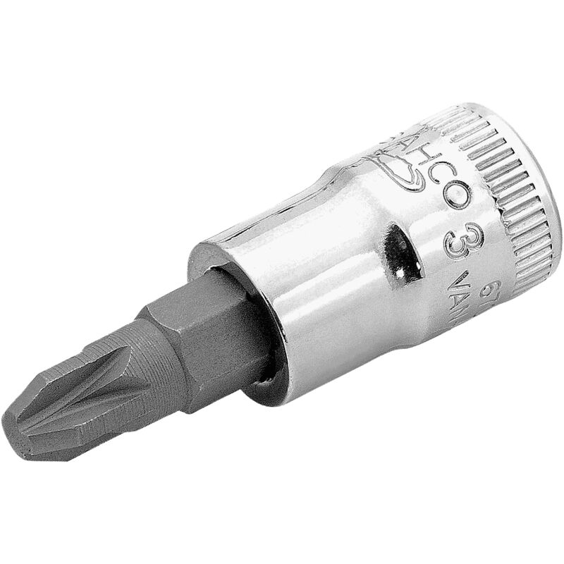 Douille male carré 1/4"PZ2 Bahco