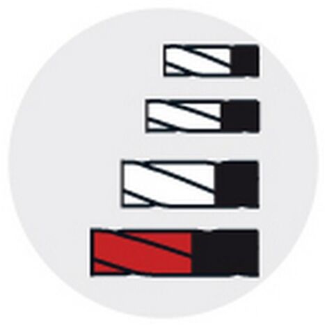 Fraise torique carbure monobloc extra longue, UF, 6 dents, Ø d1 - h10 ...