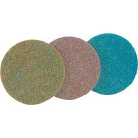 Disque auto-agrippant, Ø de 125 mm avec centrage, corindon, Degré de ...