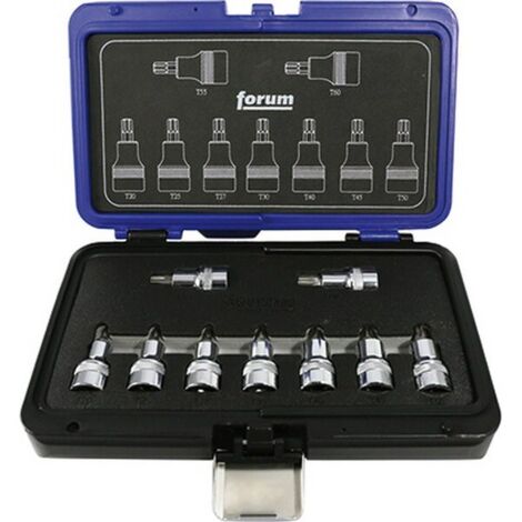 Composition d'embouts de vissage 1/4'' et 1/2'' pour vis TORX® femelle ...