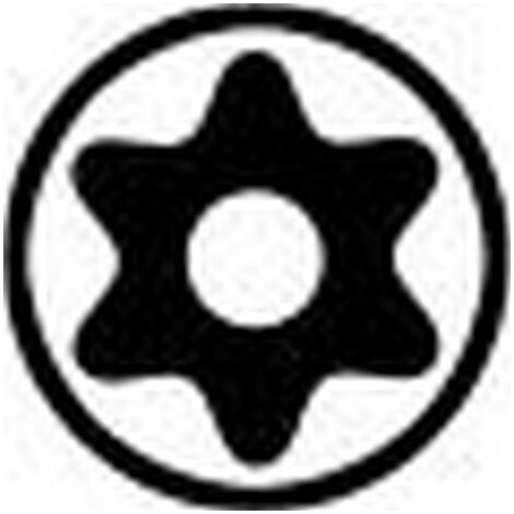 Embout semi-dur, pour vis femelle TORX® 1/4'', avec goupille de ...