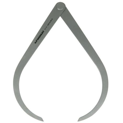 Compas d'épaisseur longueur 200 mm avec charnière à rivet PROMAT