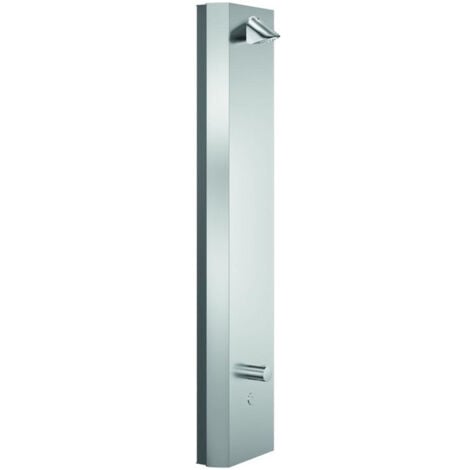 Colonne de douche LINUS Inox CVD-T-TD manuel TD inox brossé SCHELL