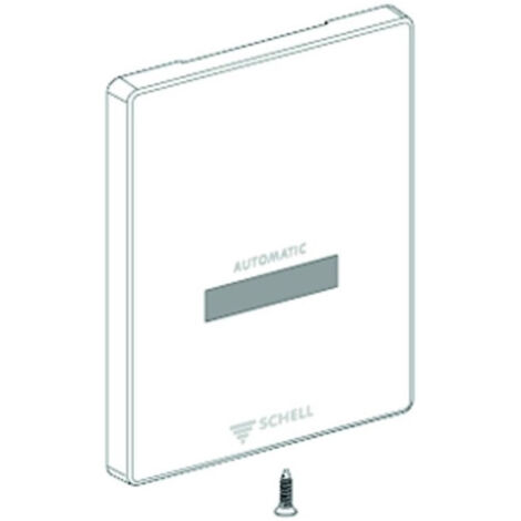 SCHELL Plaque frontale WC EDITION E