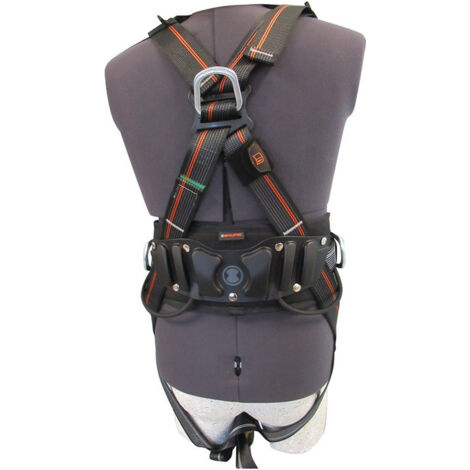 Harnais de sécurité Nucleon EN361:2002.EN358:2018 noir/orange ...