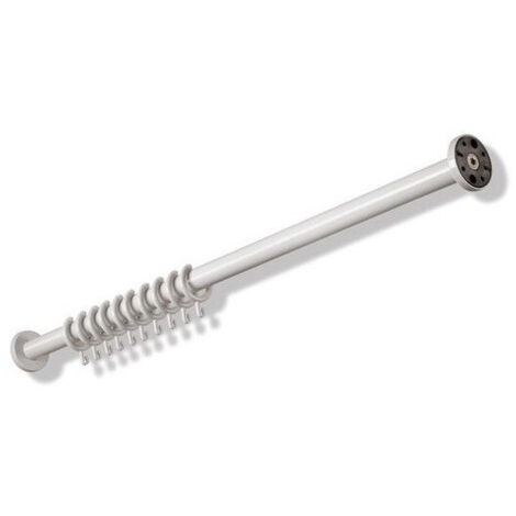 Tringle à rideau SERIE 801 1000mm. d: 33mm bleu acier