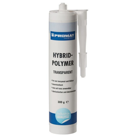 Polymère hybride mono-composant transparent 300 g cartouche PROMAT ...