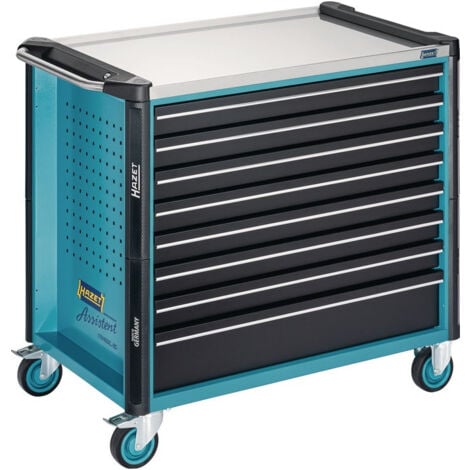 Servante à outils 179NXXL-8D B1133xT642xH1020mm 1000 kg 8 tiroirs vide tôle d'acier HAZET