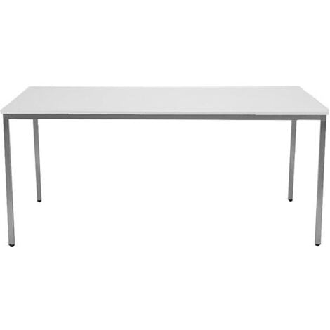 Table 2000x800 mm gris clair/gris clair
