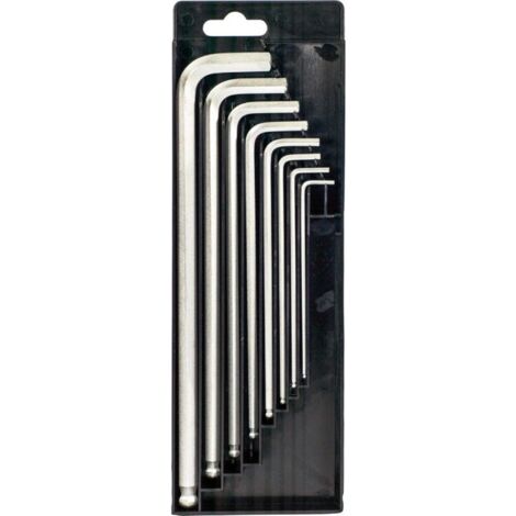 Set clé allen 8 unités 2-10mm Longue