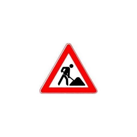 Panneau VKZ.123 triangle 900mm Chantier