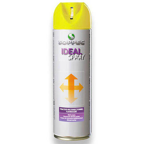 Spray marqueur Ideal Soppec 500ml rouge (Par 12)