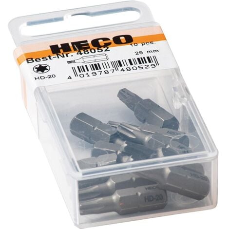 HECO-Boite d'zmbouts HD-20 - Blister 10