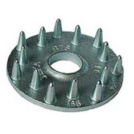 Disque connecteur bois EN 912 (DIN 1052) une face 80 zn (Par 25)