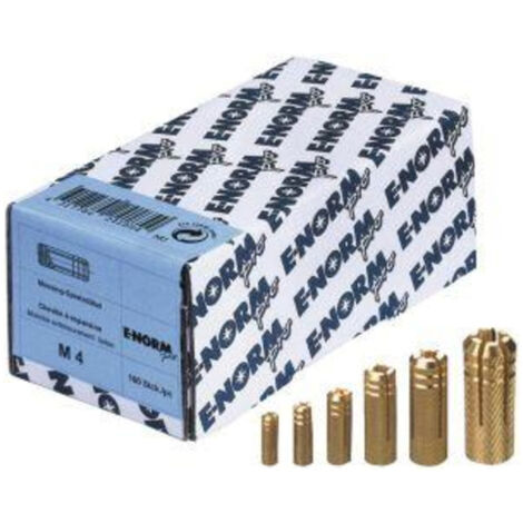 Cheville laiton MS M12 E-NORMpro (Par 25)