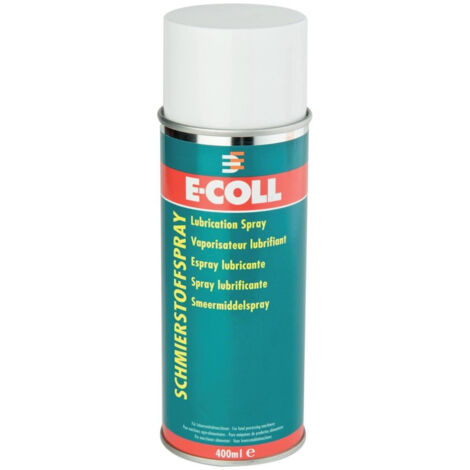Spray lubrifiant - alimentaire - 400ml E-COLL (Par 12)