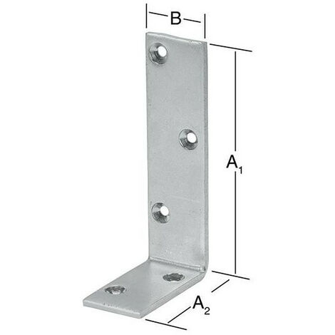 Equerre fort 200X100X40 galv