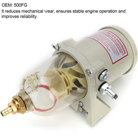 Ej.Life Wasserabscheider, 500FG-Automotor Dieselkraftstofffilter ...