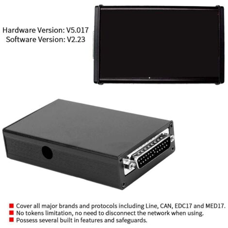 Ej.Life ECU-Autodiagnosescanner-Tool, KESS V2 V5.017 ECU-OBD2 ...