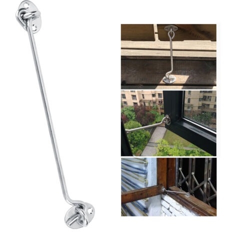 Ej.Life Barn Door Lock Door Lock Hasp Privacy Hook, Anti-Theft, Eye ...