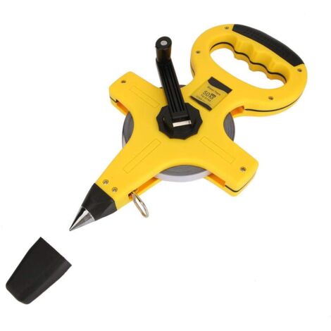 Ej.Life 50m Edelstahl Maßband Offene Spule Tragbares Edelstahlband ...