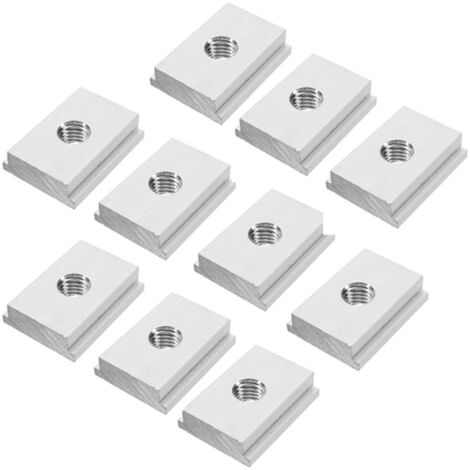 Ej.Life T-Nut-Muttern, 10 Stück T-Schieber für T-Nut, T-Nut ...