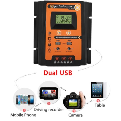 solarregler 24v,Solarregler 24V,Mppt Solarladeregler,Laderegler Solar ...