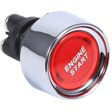 Keenso Auto Zündschalter Startknopf, DC 12V 50A Multifunktionale Auto ...