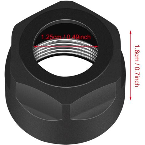 5er Set Er16A Muttern Spannzange Er16 Mutter Spannmutter für Er Cnc ...