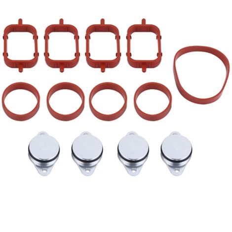 Fydun Auspuffanlage 4pcs 22mm Swirl Flap Blanks Bungs Ansaugdichtungen ...
