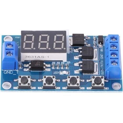 Timer Delay Switch Platine 12V 24V Timing Relay Modul Trigger Cycle ...