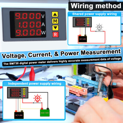 Ej.Life BM730 3-in-1-Digitalmultimeter – Voltmeter/Amperemeter ...
