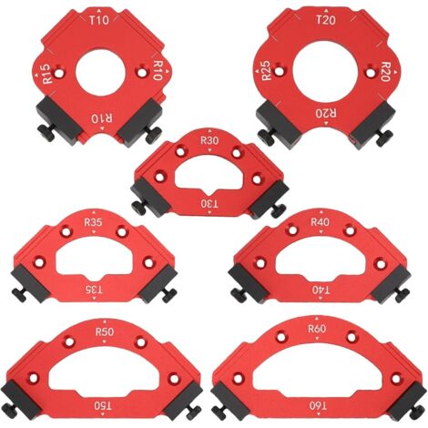 Ej.Life Router-Vorlagen aus Aluminiumlegierung, Radius-Schablone ...