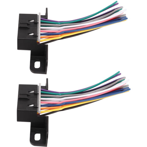 OBD2 16-poliger weiblicher Diagnosestecker, 2 Stück, universeller Kfz ...