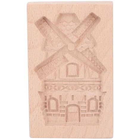 Keksform aus Holz, Keksform aus Buchenholz, leicht zu reinigen, robust ...