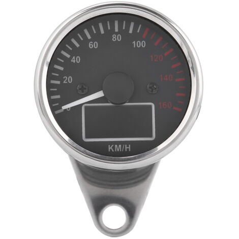 1 Stück Motorrad-Tachometer, universeller digitaler LED-LCD-Tachometer ...
