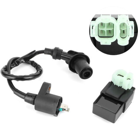 Ersatzzündspule + CDI-Box-Modul passend für PIT PRO Quad Dirt Bike ATV ...
